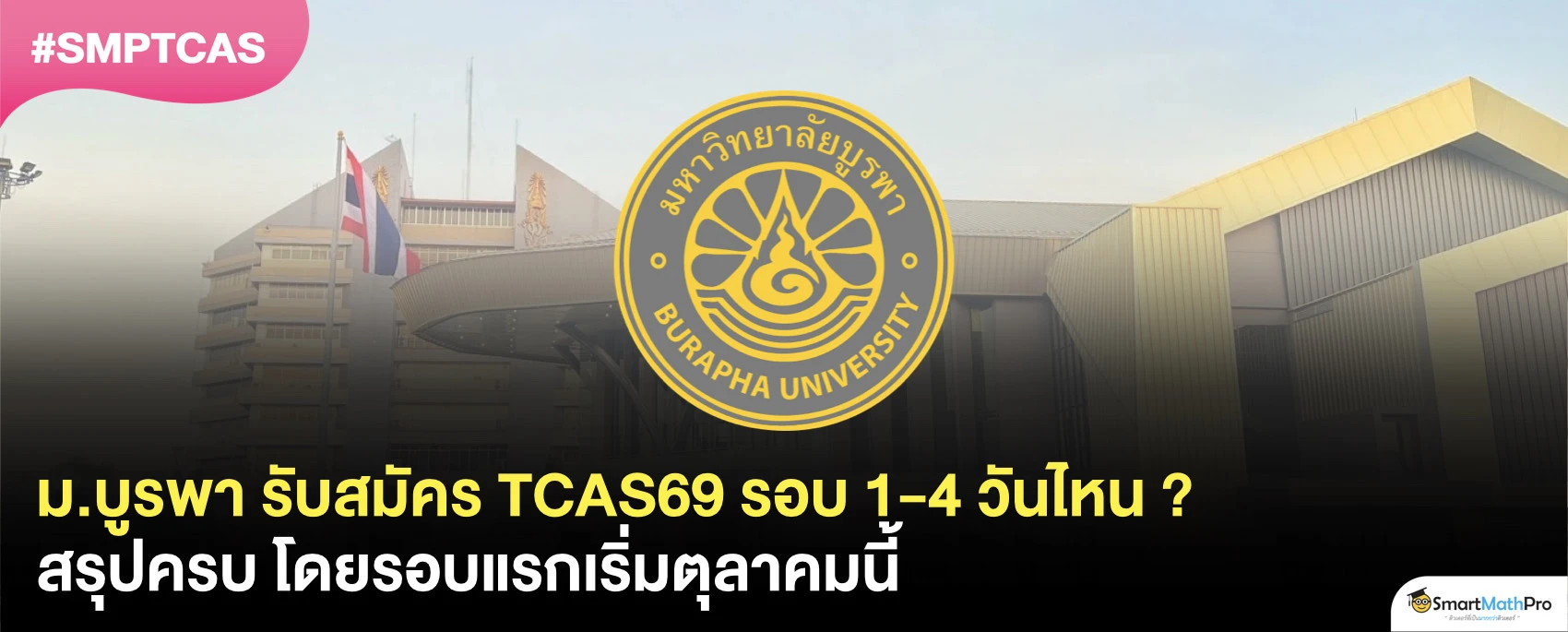 TCAS69 มจพ. รับสมัครวันไหนบ้าง ? สรุปครบทั้ง 4 รอบ